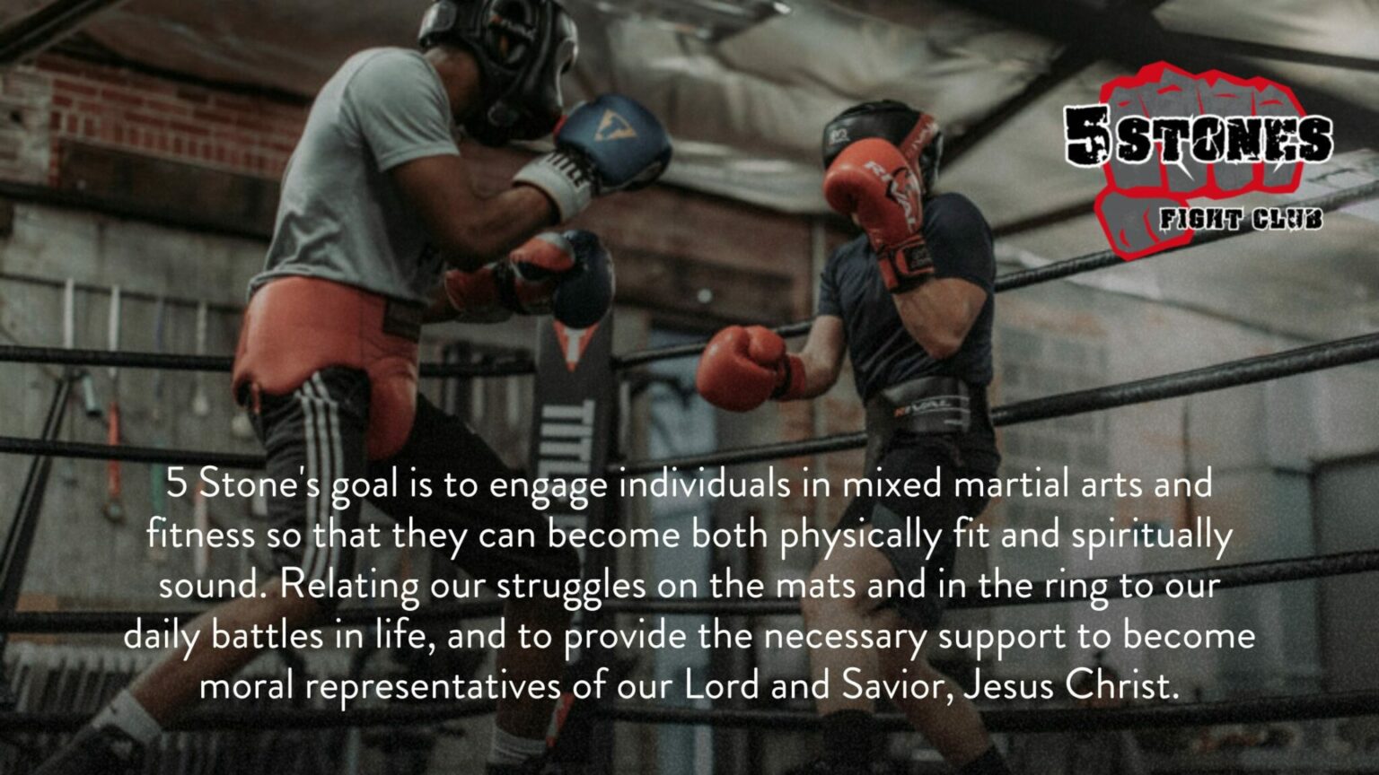 5 Stones Fight Club: Thinking Outside the Box - Blessings of Hope