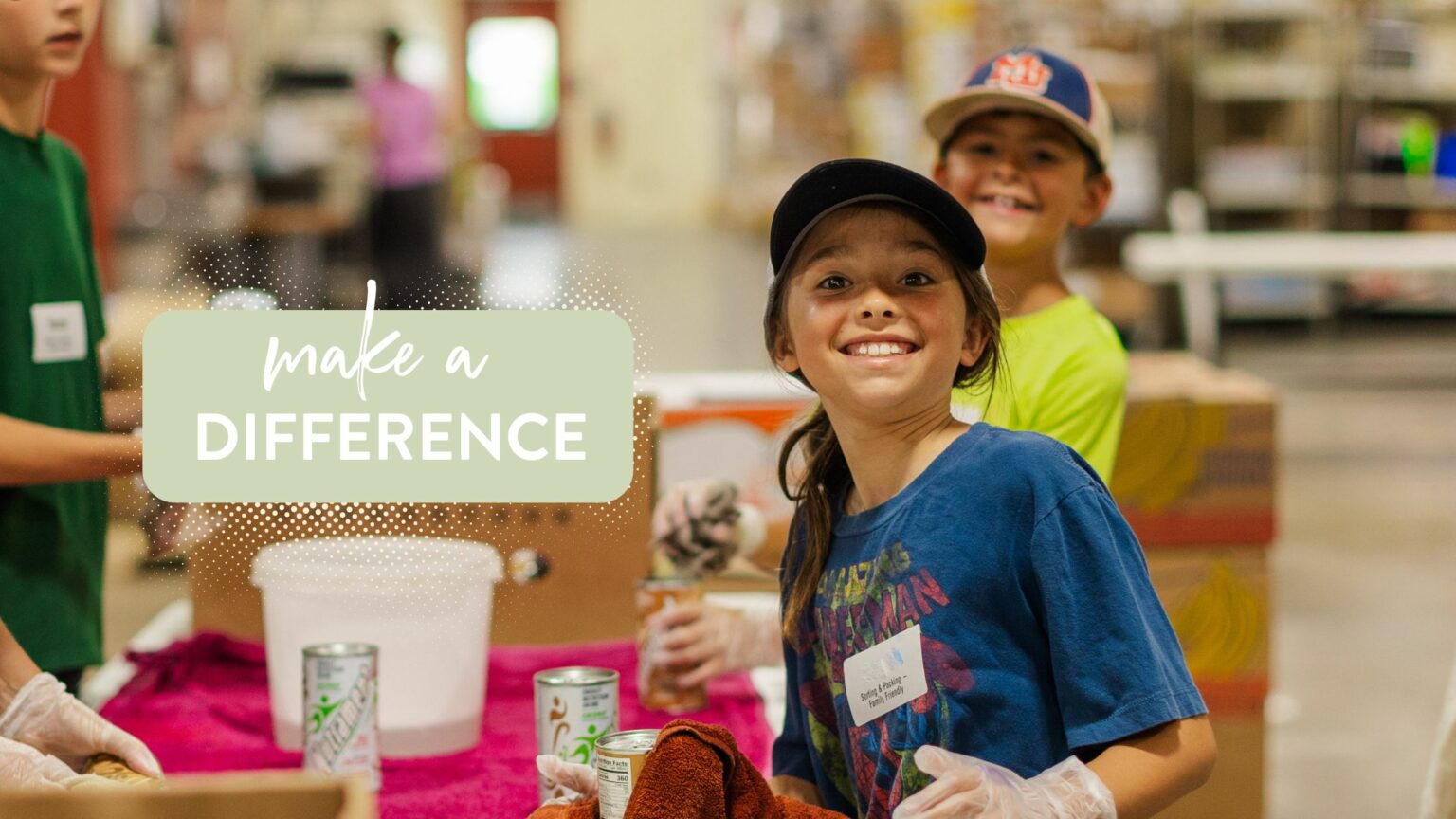 Volunteer to Make a Difference! - Blessings of Hope